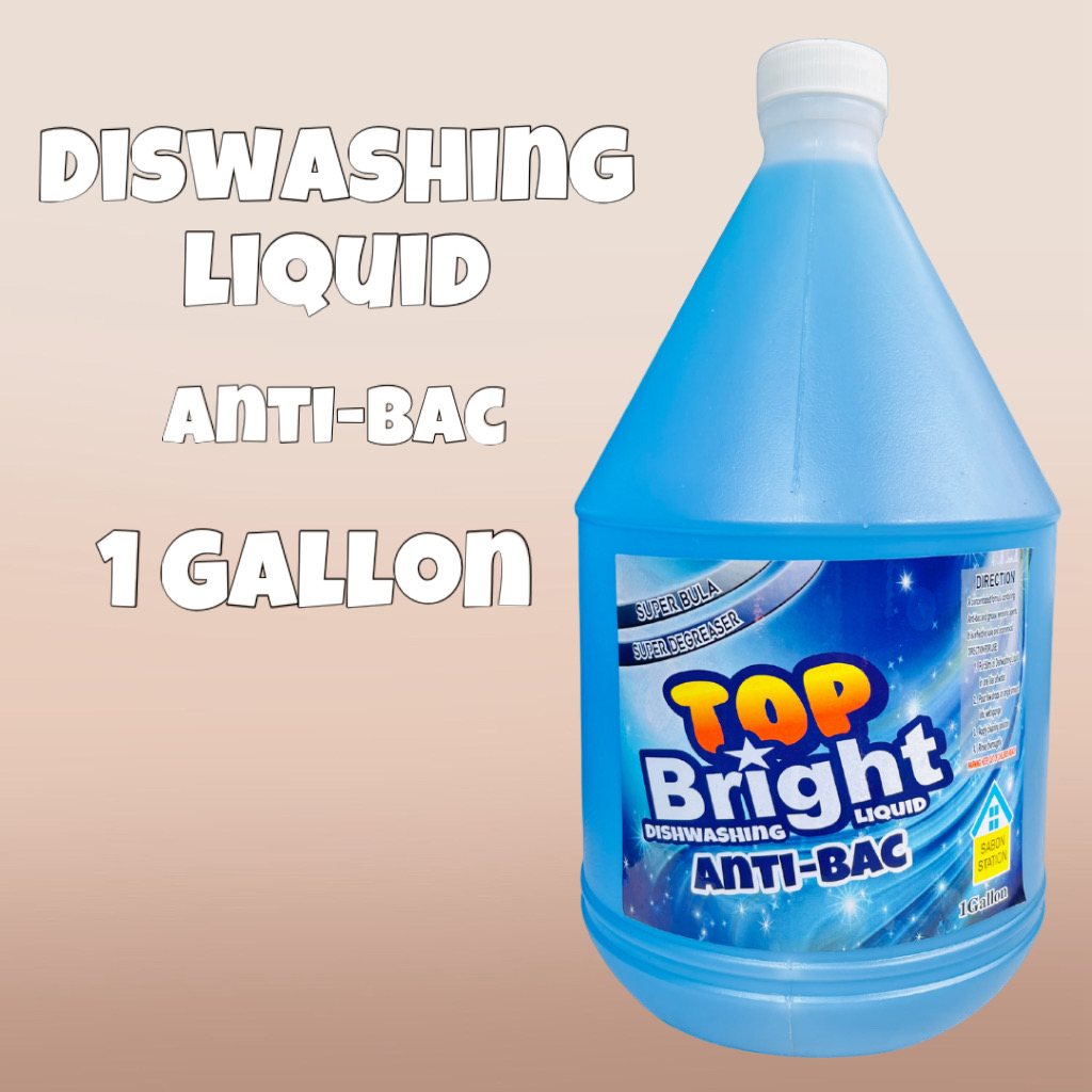 TOP BRIGHT Dishwashing Liquid! Matipid Mabula!! COD Affordable / mura ...