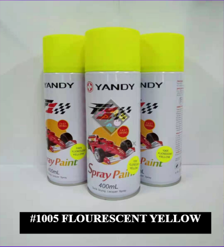 Yandy Spray Paint Solid Colors 100% Acrylic Spray Paint Multiple Color ...
