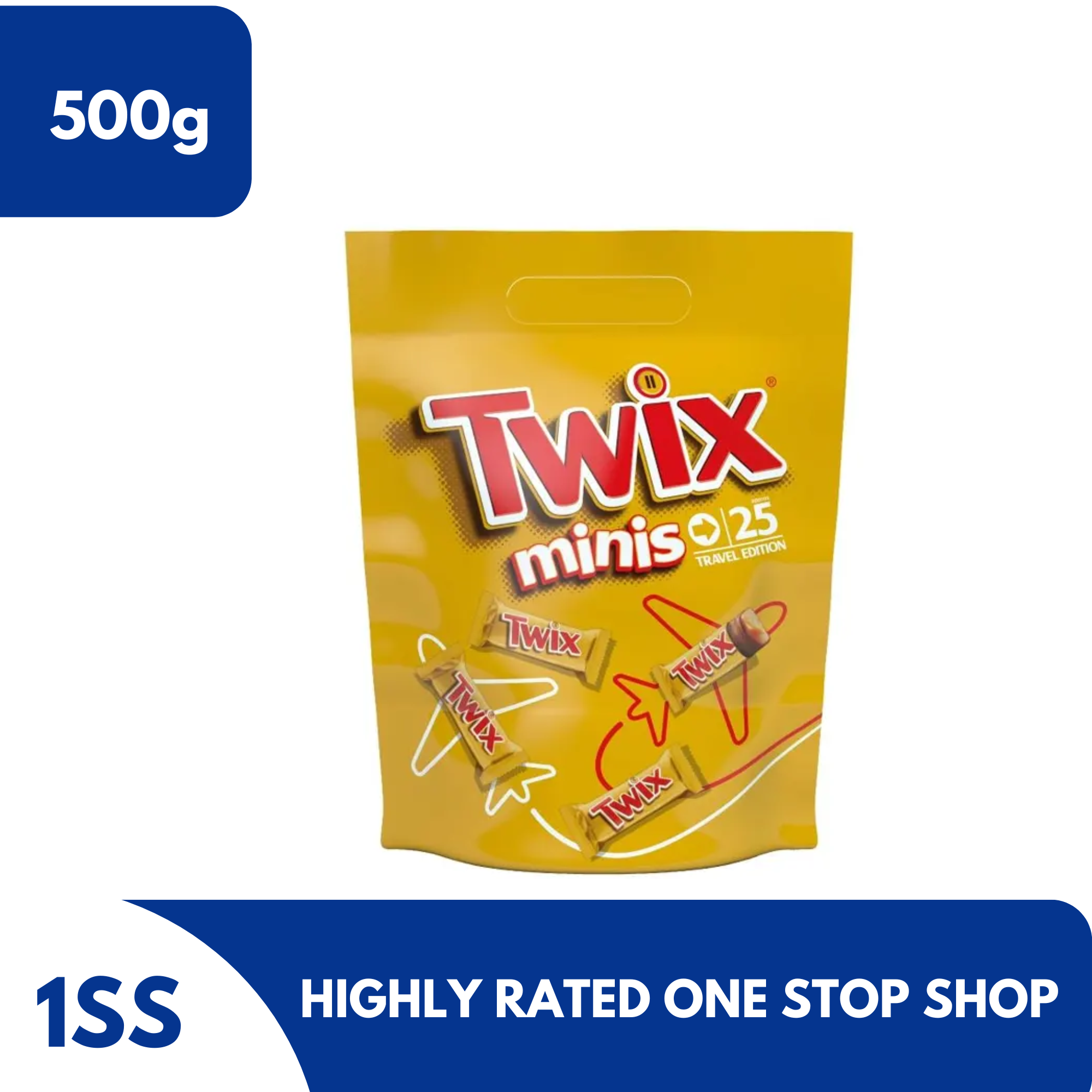 Twix Minis Pouch Travel Edition, 500g | Lazada PH
