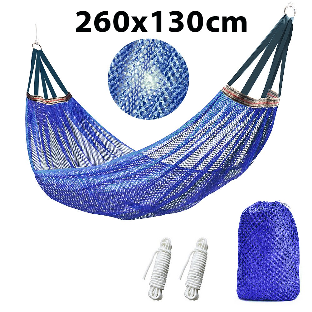 Ice silk Hammock 200KG Camping Hiking Duyan Outdoor Foldable Hammock ...