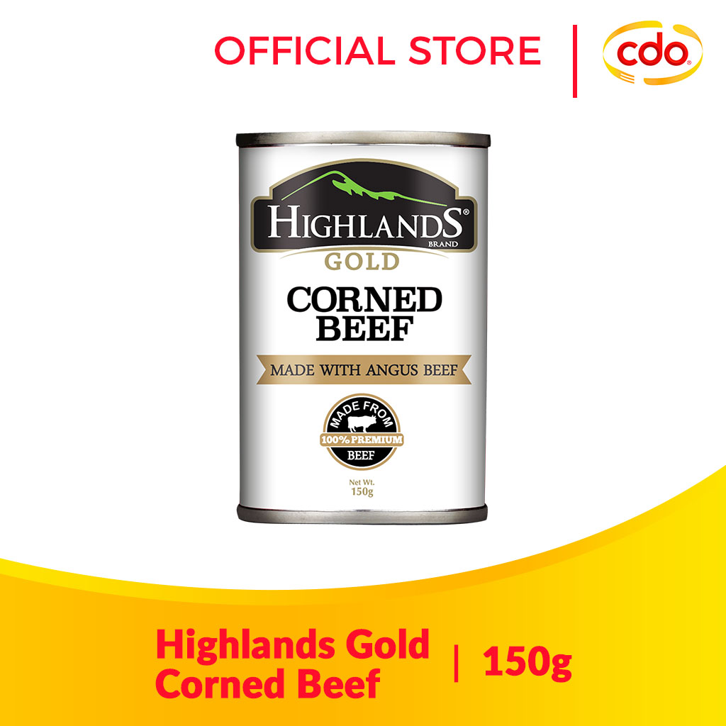 HIGHLANDS Gold Corned Beef 150g | Lazada PH