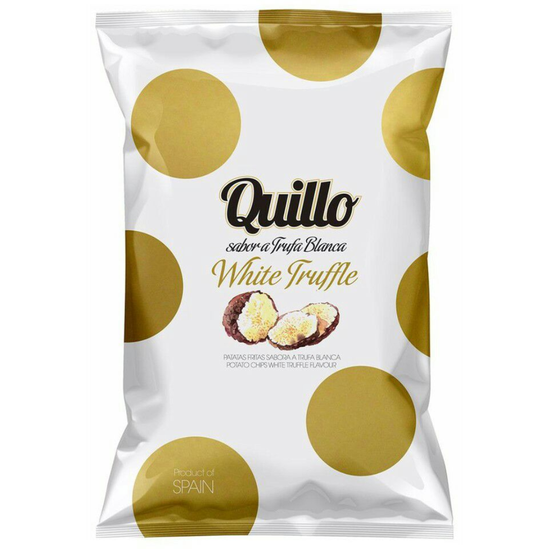 Quillo Potato Chips White Truffle, 130g | Lazada PH
