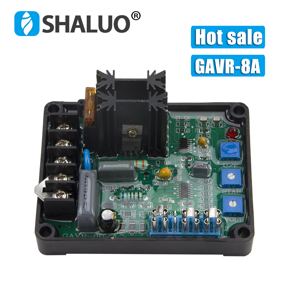 GAVR-8A GAVR12AB AVR Brushless Diesel Generator Automatic Regulator Module Electric Generator ...
