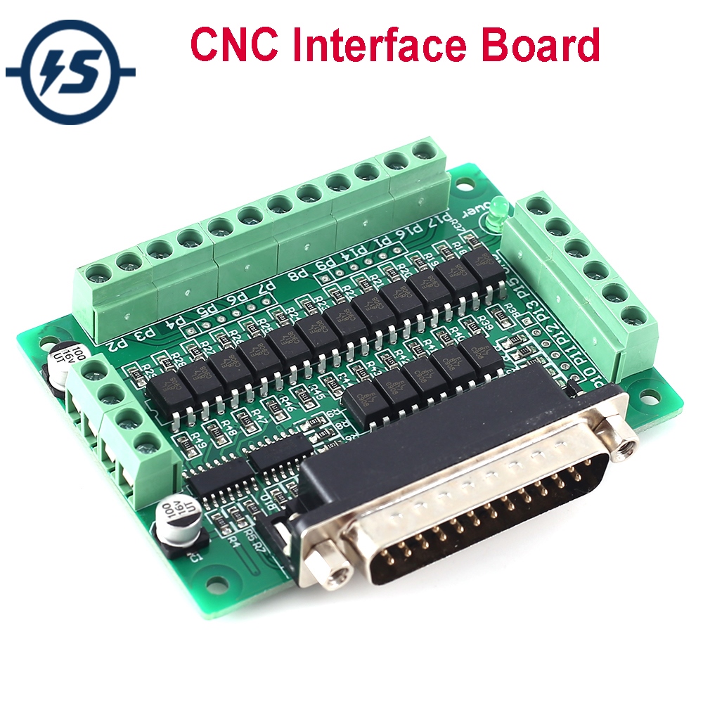 CNC Interface Board Converter Optical Isolator Support KCAM4/EMC2 ...
