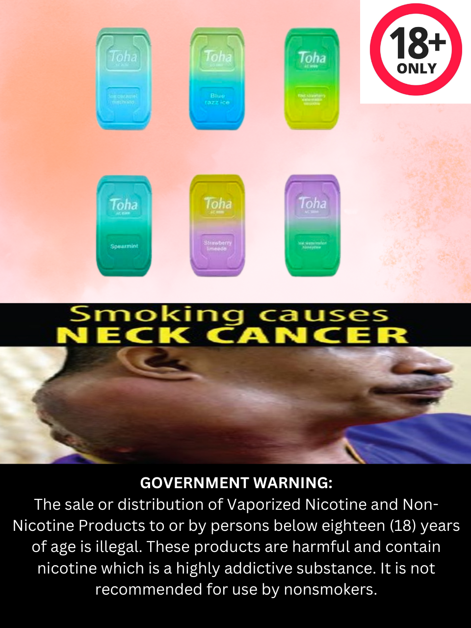 Toha 9000 Puffs Vape Pod Legit Vaping Dispoable 9k puffs Dispo | Lazada PH