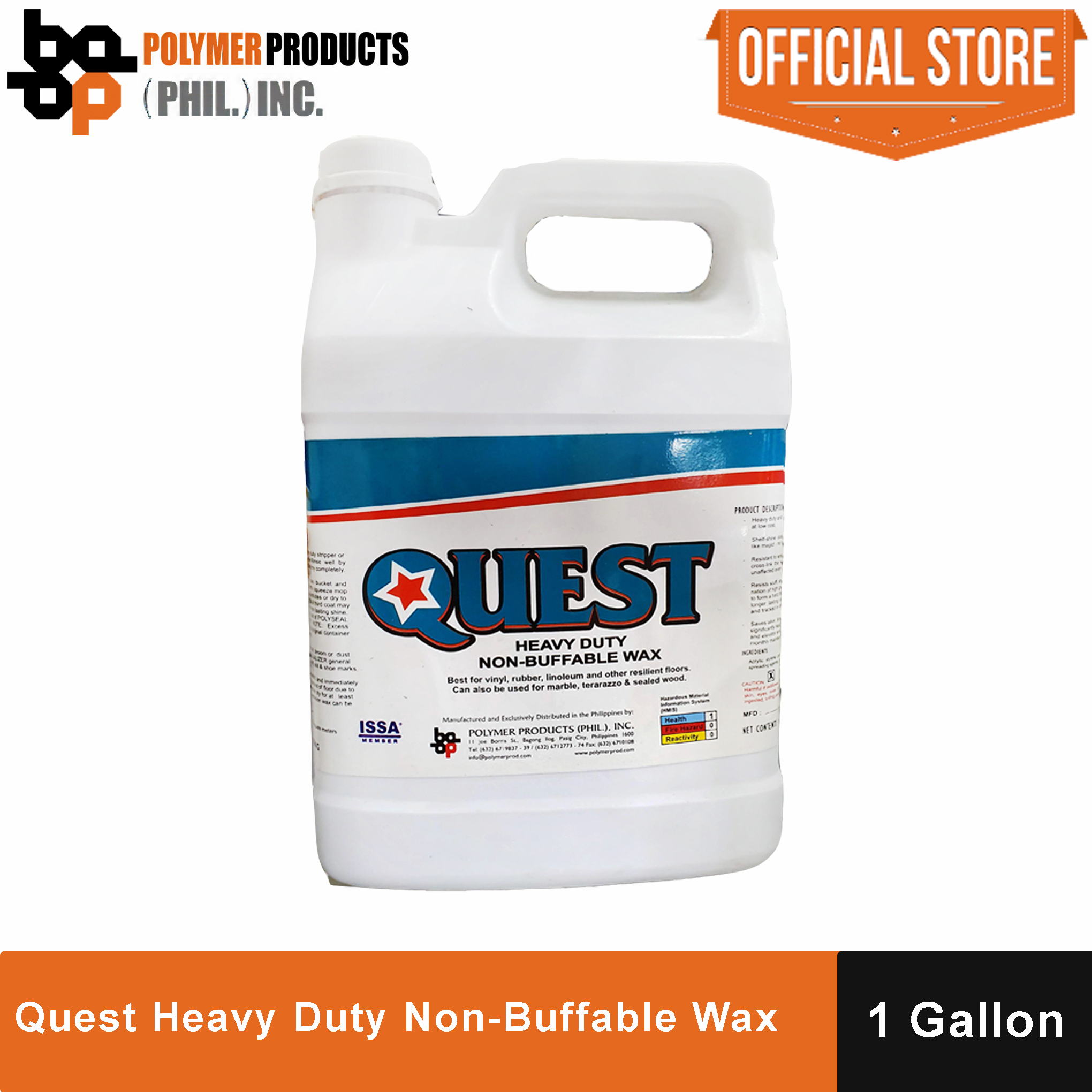 Polymer Quest Heavy Duty Non-Buffable Wax | Lazada PH