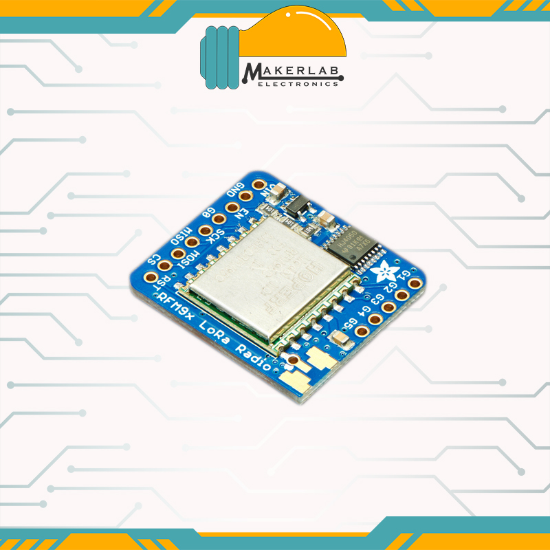 Adafruit RFM95W LoRa Radio Transceiver Breakout - 868 or 915 MHz ...