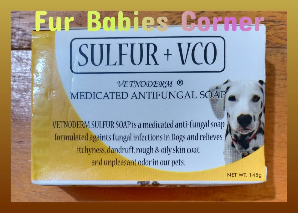 Vetnoderm Sulfur + VCO (Medicated Anti-fungal) Sulfur Soap For Dogs ...