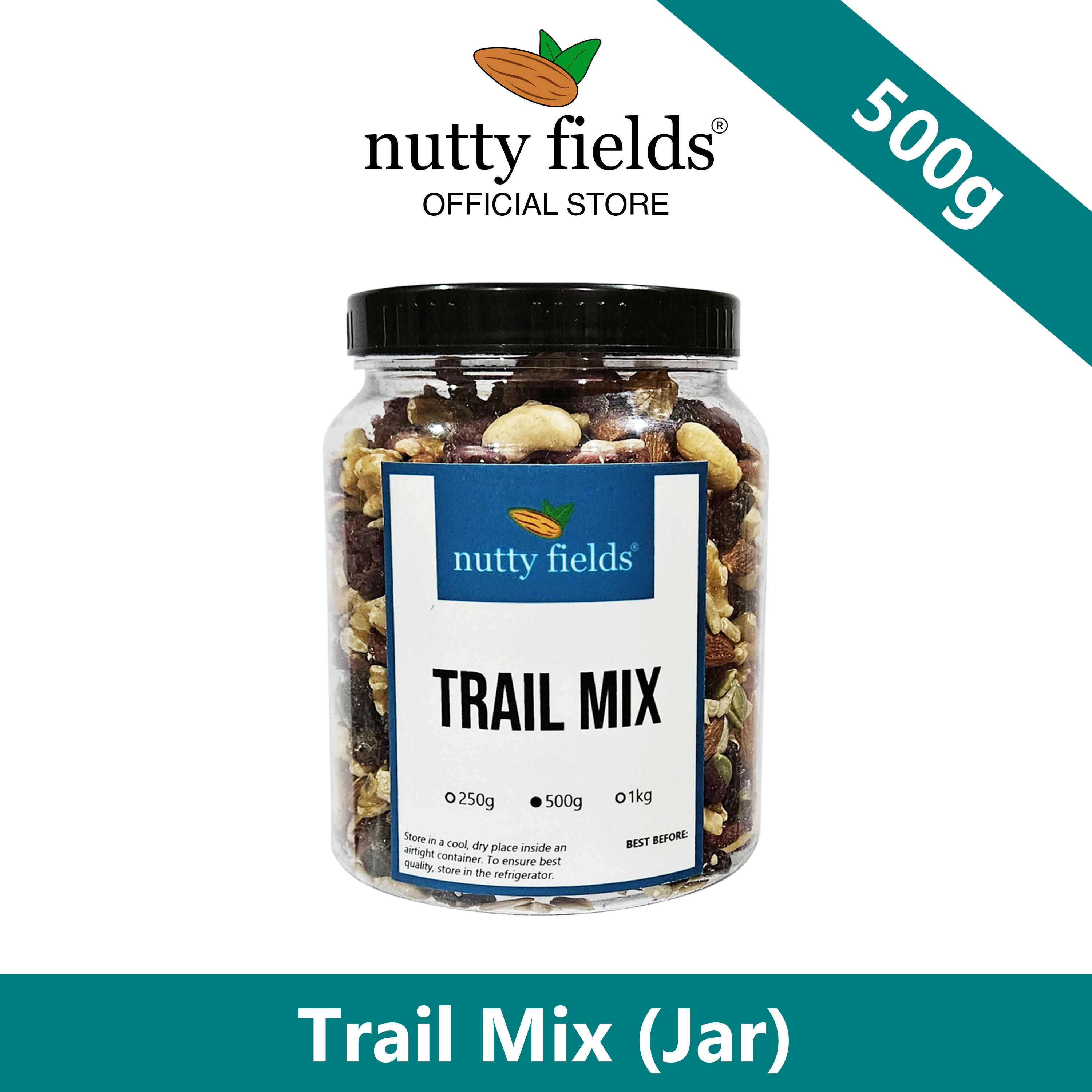 Trail Mix Jar (Mixed Nuts) by Nutty Fields | Lazada PH