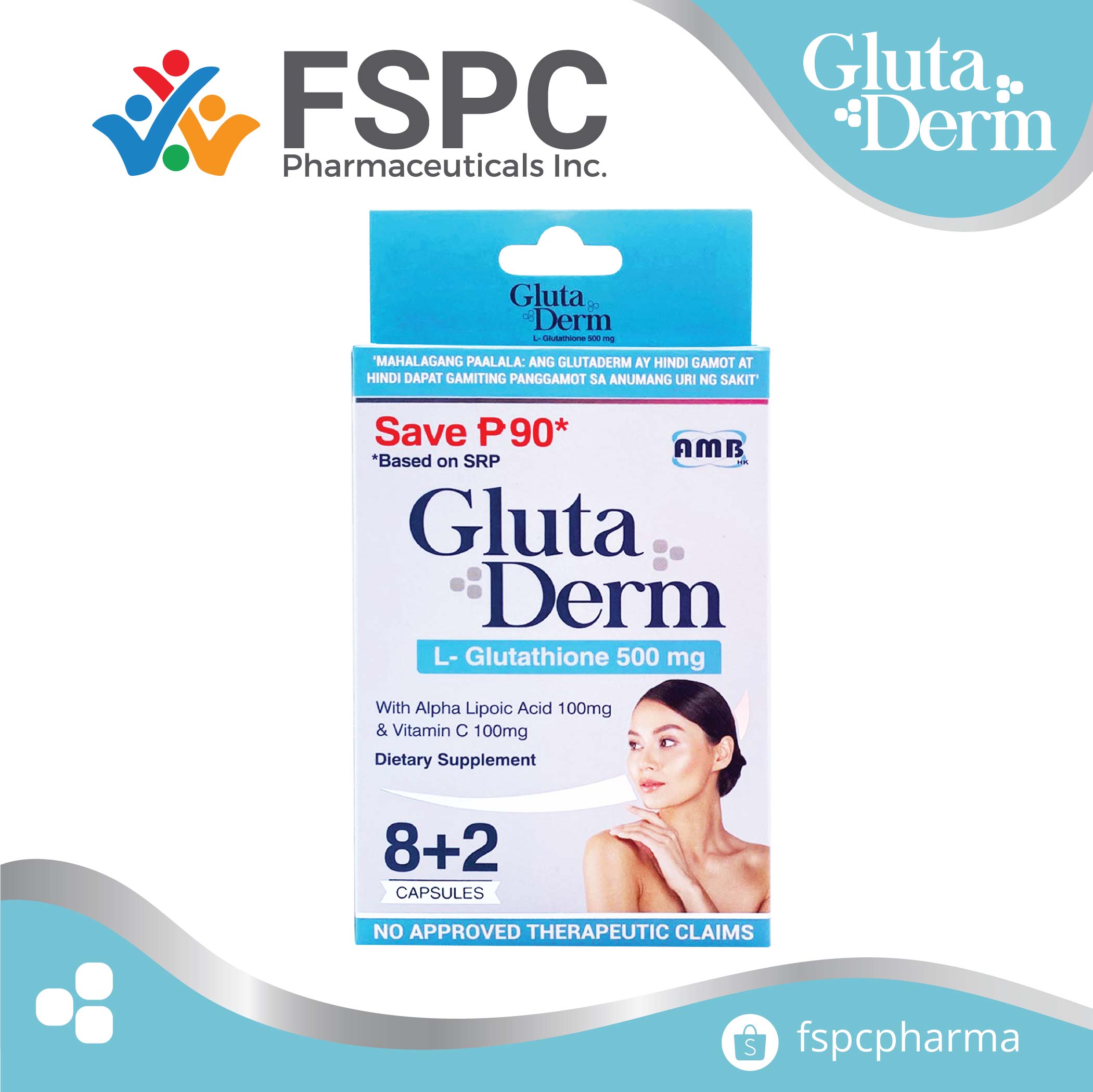 GlutaDerm 8+2 | Lazada PH
