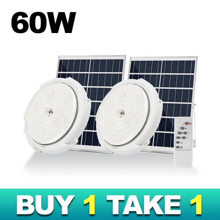 Solar lights inside the house solar ceiling light with solar panel ...