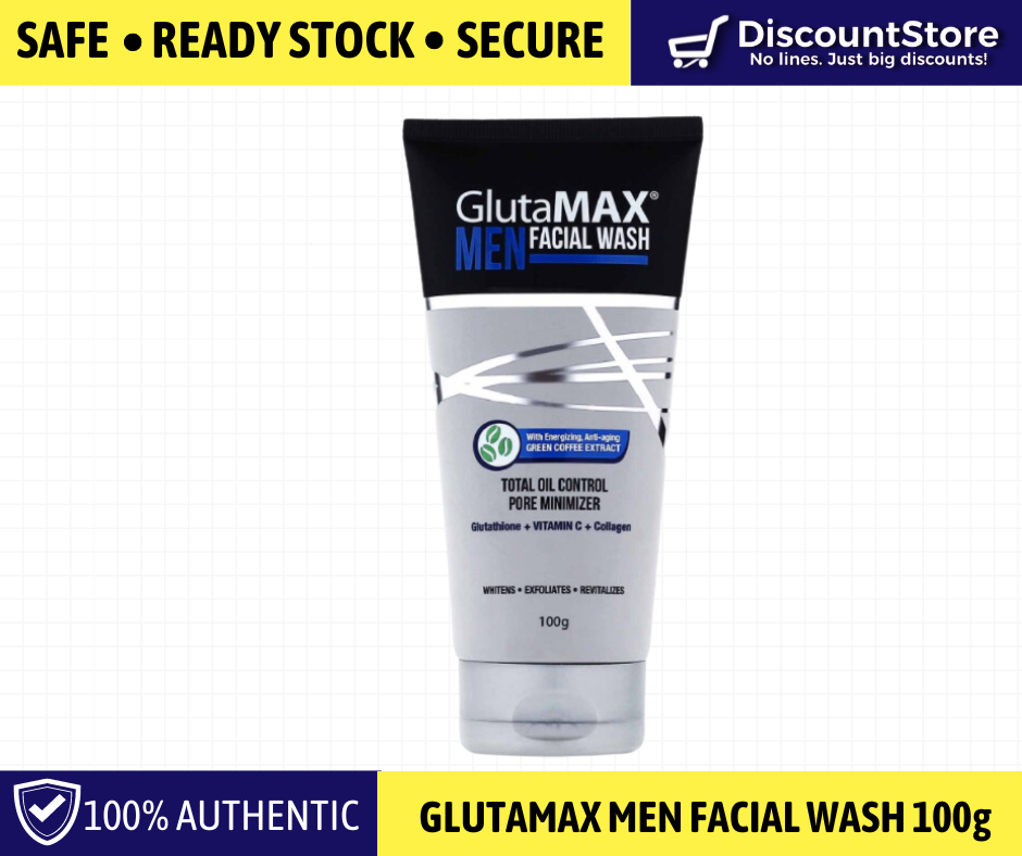 GLUTAMAX MEN FACIAL WASH 100g | Lazada PH