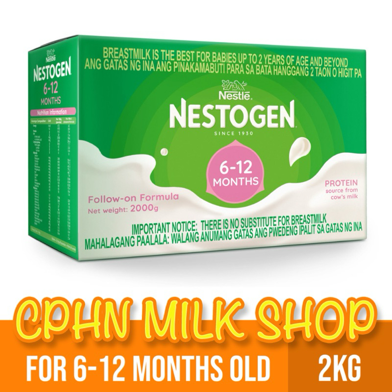 NESTOGEN for 6-12 Months Old 2kg Milk Supplement | Lazada PH