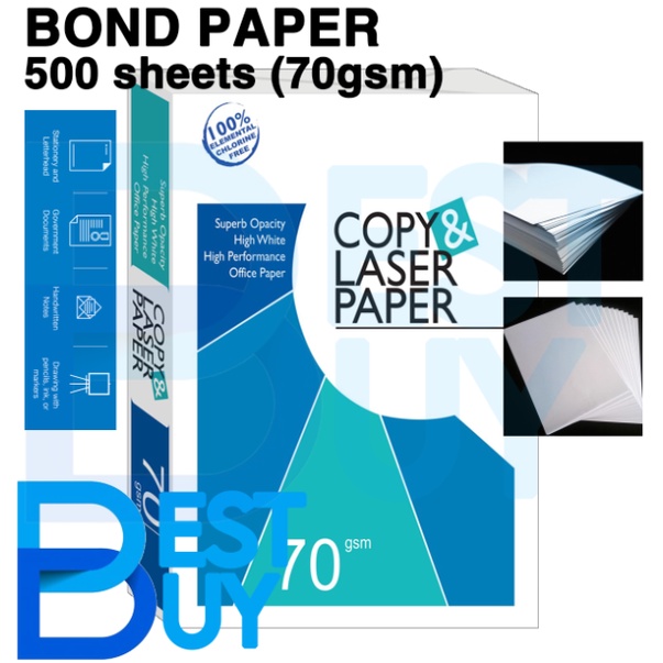 LONG SIZE (8.5X13) COPY & LASER BOND PAPER COUPON BOND (500 SHEETS / 1 ...