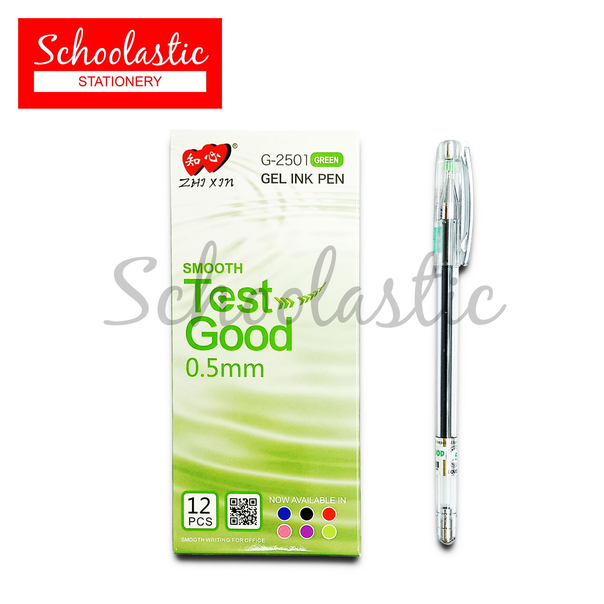 G-2501A "Test Good" Gel Pen (12pcs/box) | Lazada PH