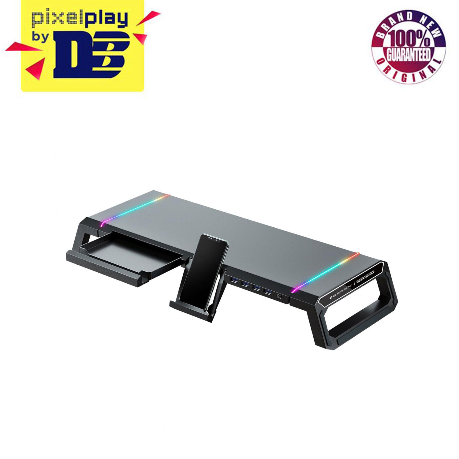 Elephant E-DS02 Multifunctional Desk/ Display Stand W/ RGB Light (E ...