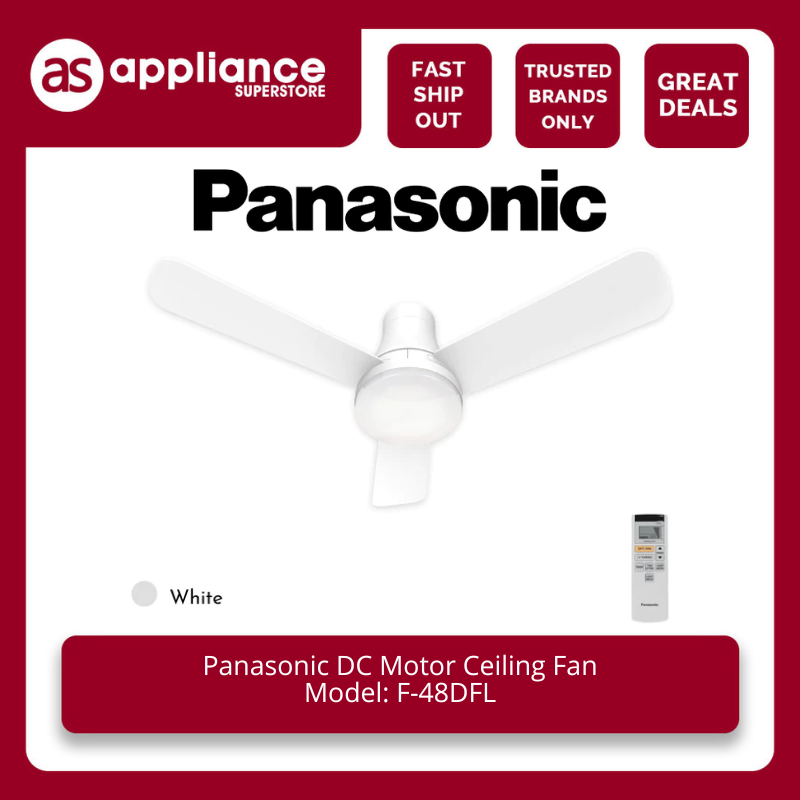 Panasonic DC Motor Ceiling Fan F-48DFL | Lazada PH