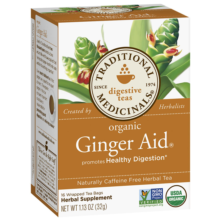 Traditional Medicinals Organic Ginger Aid 16 tea bags | Lazada PH
