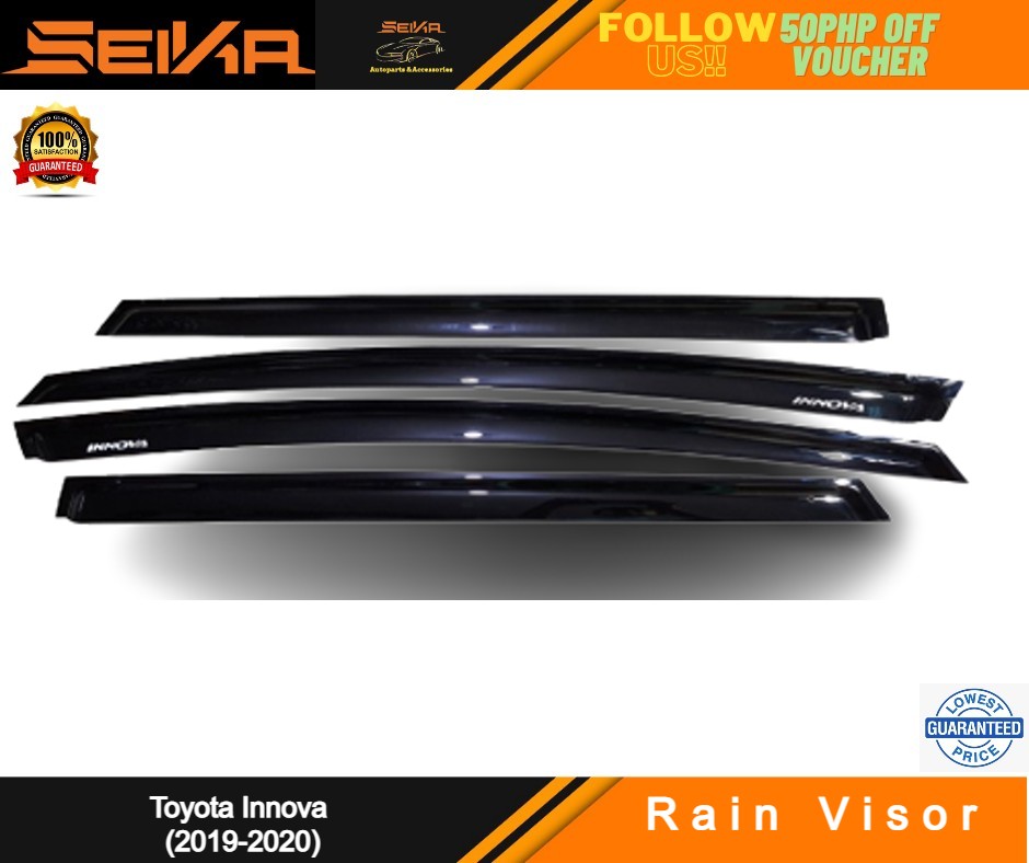 Toyota Innova Rain Visor Windor Visor Rain Guard for Innova 2019-2020 ...