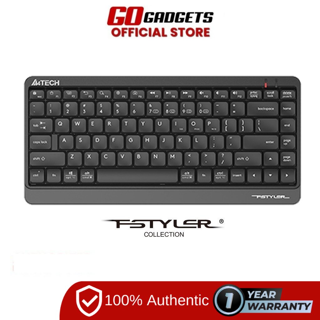 A4Tech FBK11 Bluetooth & 2.4G Wireless Keyboard Black | Lazada PH