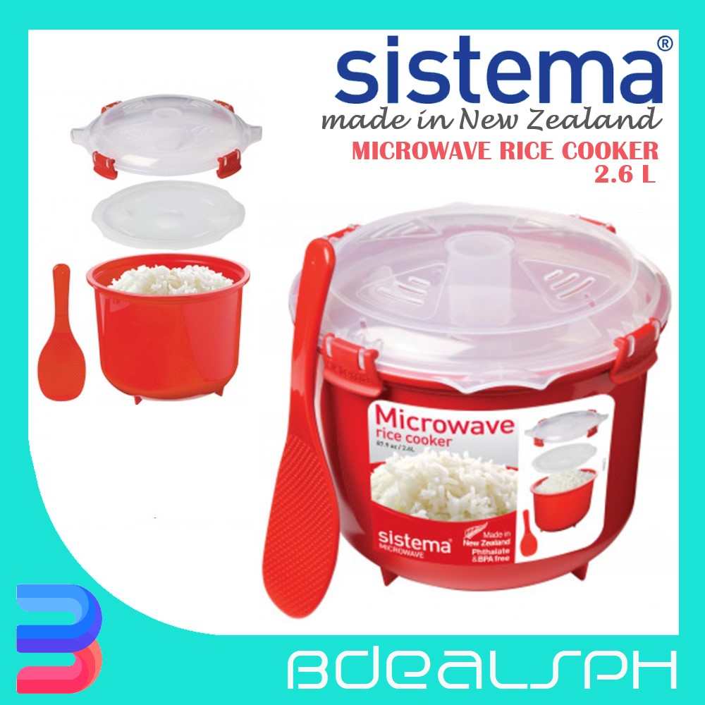 Sistema Microwave Rice Cooker and Steamer 2.6L | Lazada PH