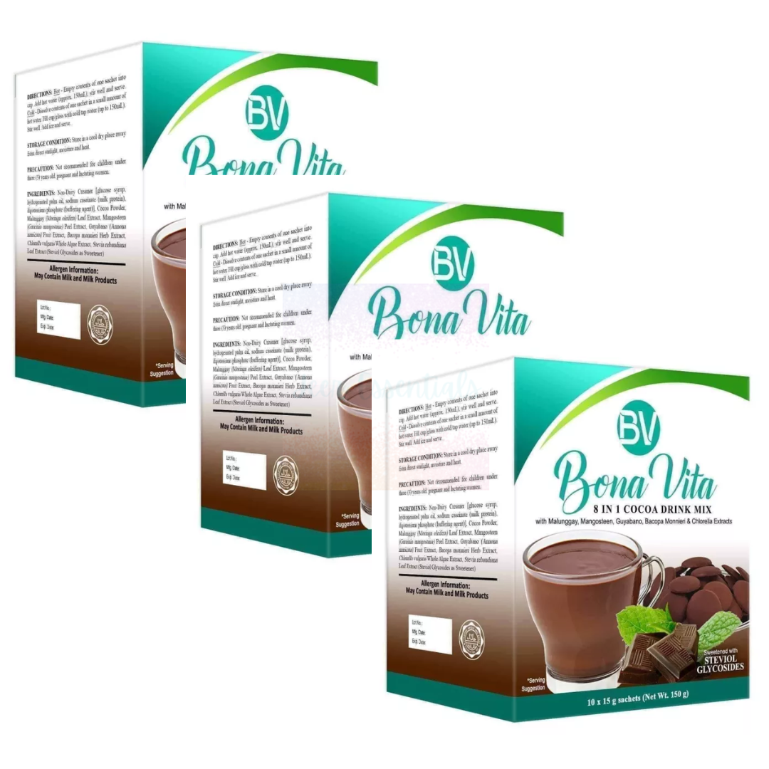 Bonavita 8 in 1 Choco 15 grams/ 10 Sachets per Box | Lazada PH