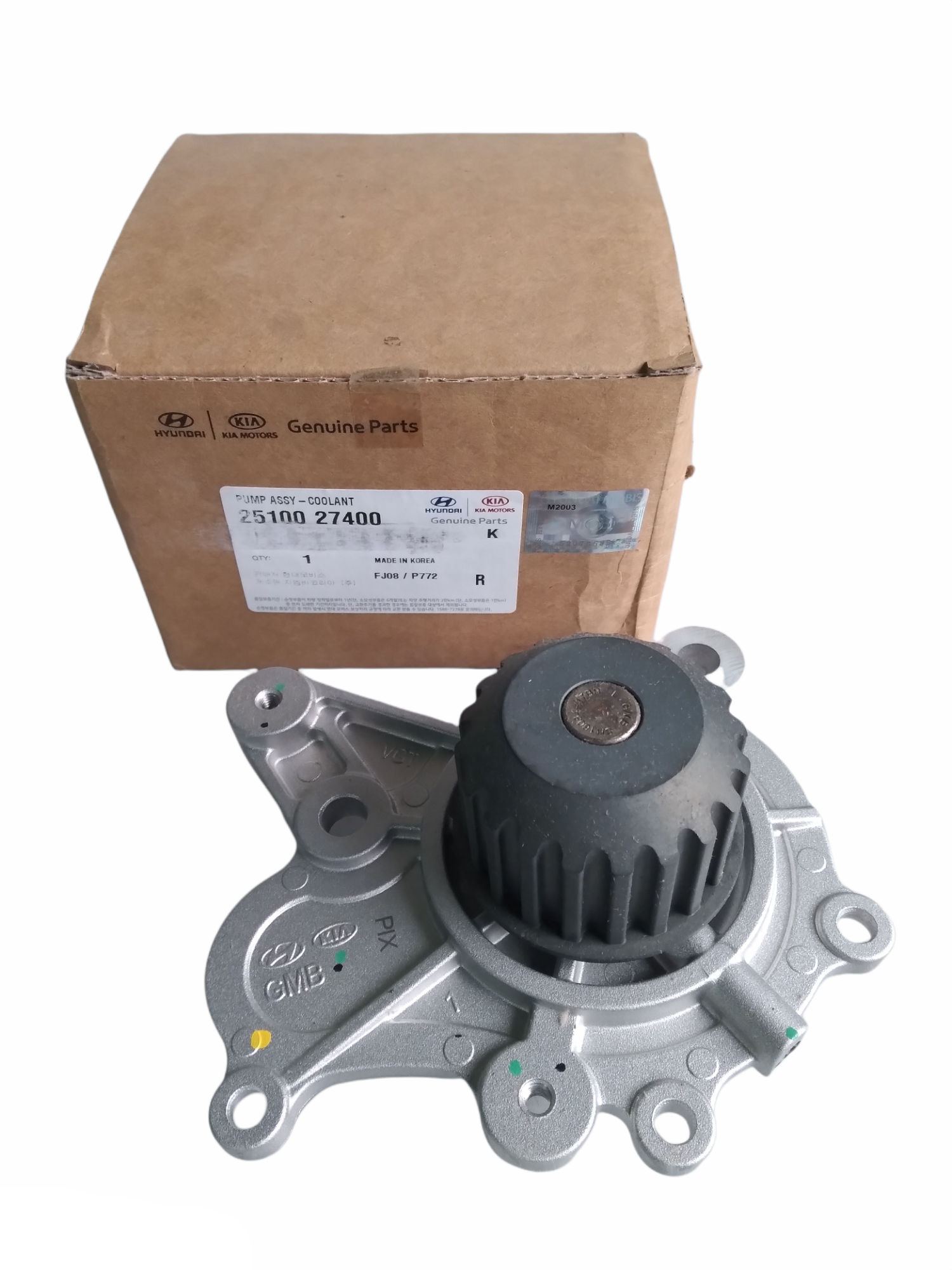[ORIGINAL] 2510027400 WATER PUMP HYUNDAI SANTA FE 2005-2009 / HYUNDAI ...