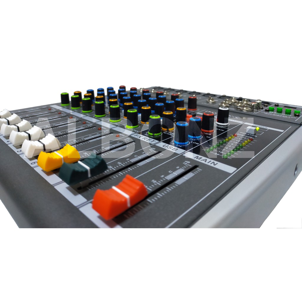 Ultra-Slim Passive Mixer Original Imix by Trident MS-610FX 6 Channel ...