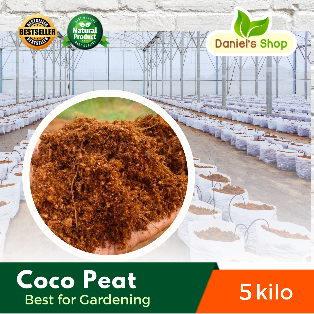 😍🍀coco peat 5 KGS PACK ( DUST ). Coco Peat for Soil Conditioner l coco ...