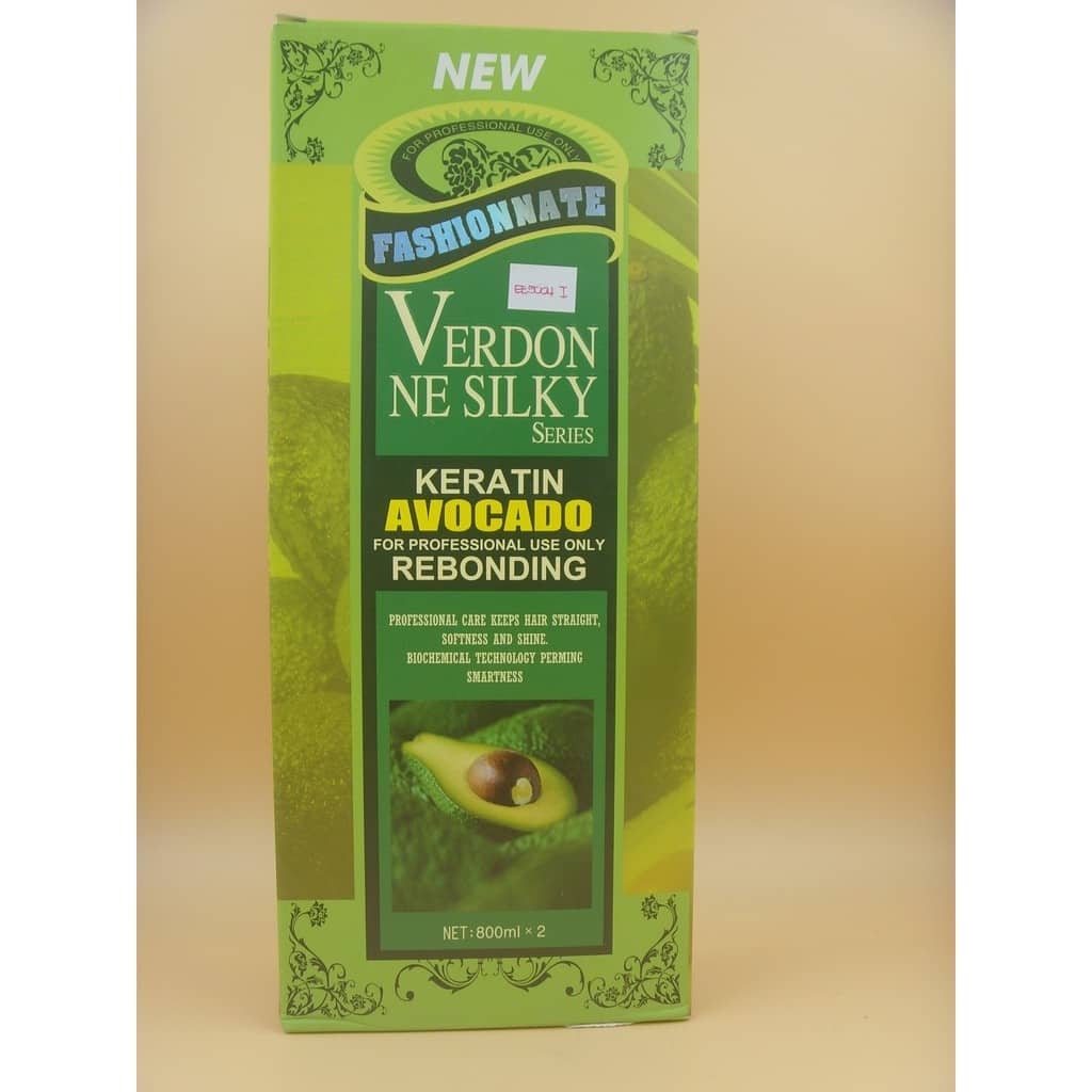 VERDON NE SILKY KERATIN GINGER REBONDING 800MLx2 | Lazada PH