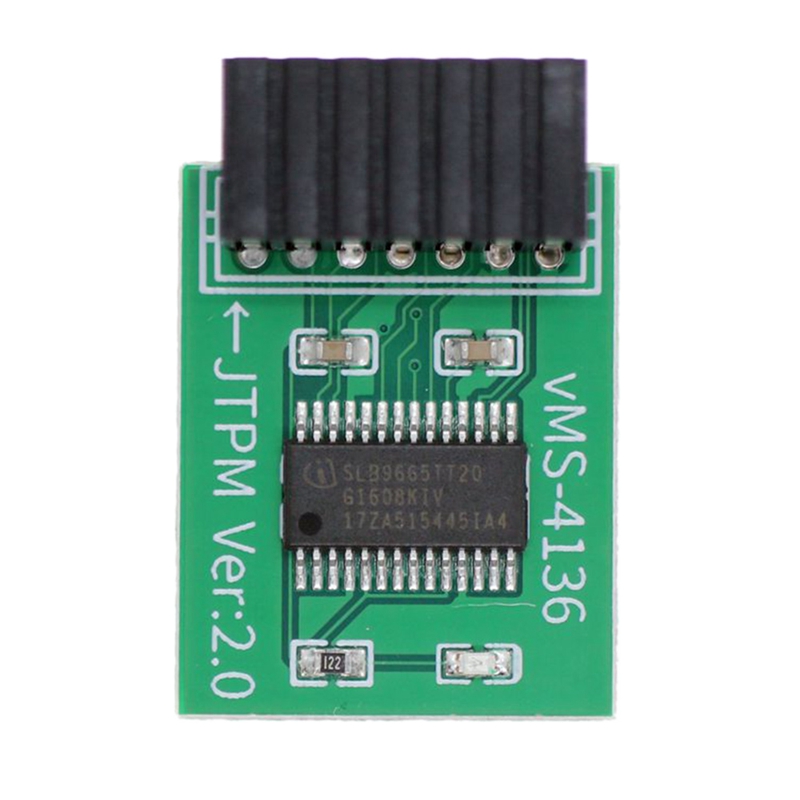 TPM 2.0 Encryption Security Module Remote Card LPC-14PIN Module 14Pin ...