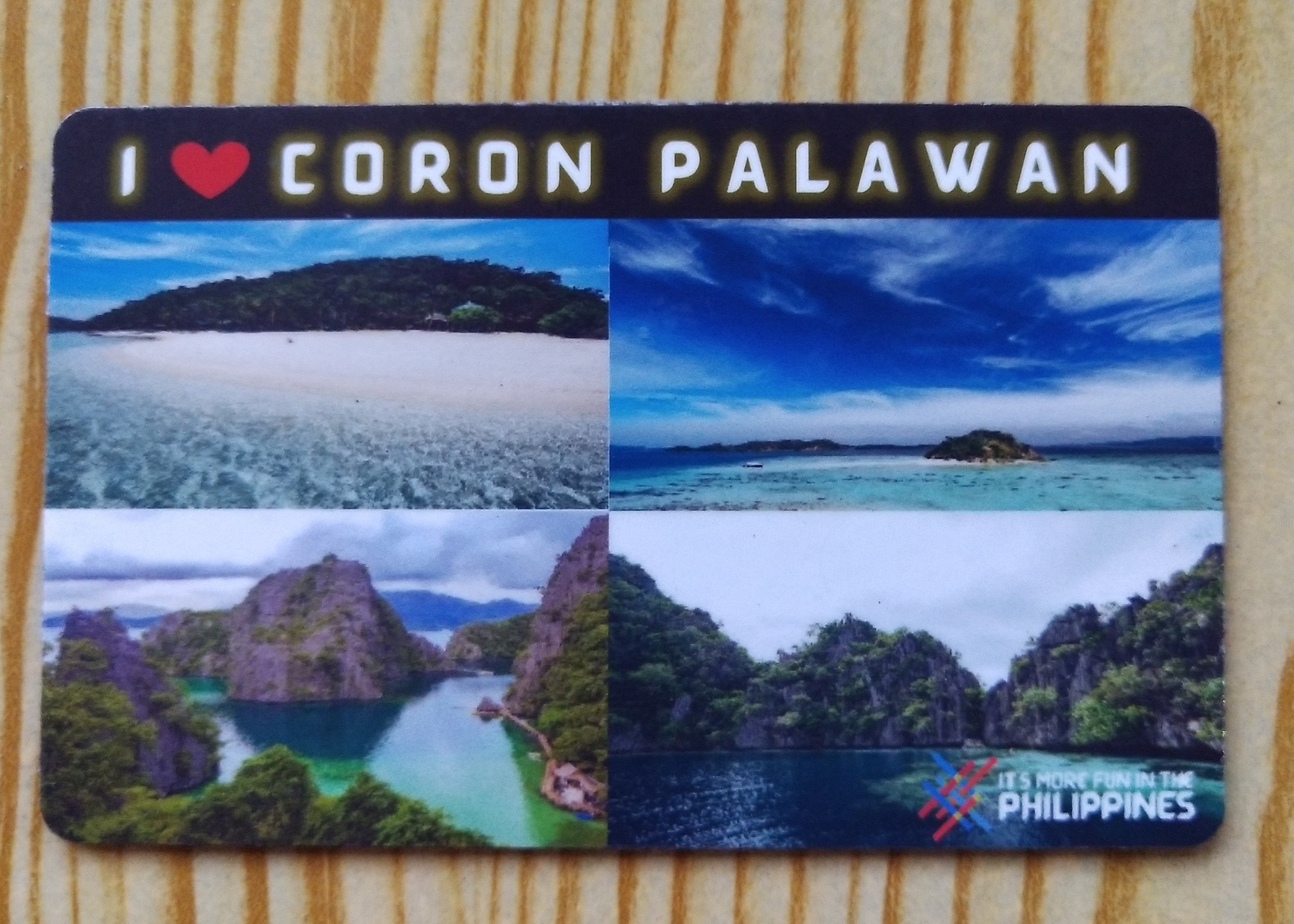 Philippine Rubber Magnet Souvenir Design (Coron Palawan) | Lazada PH