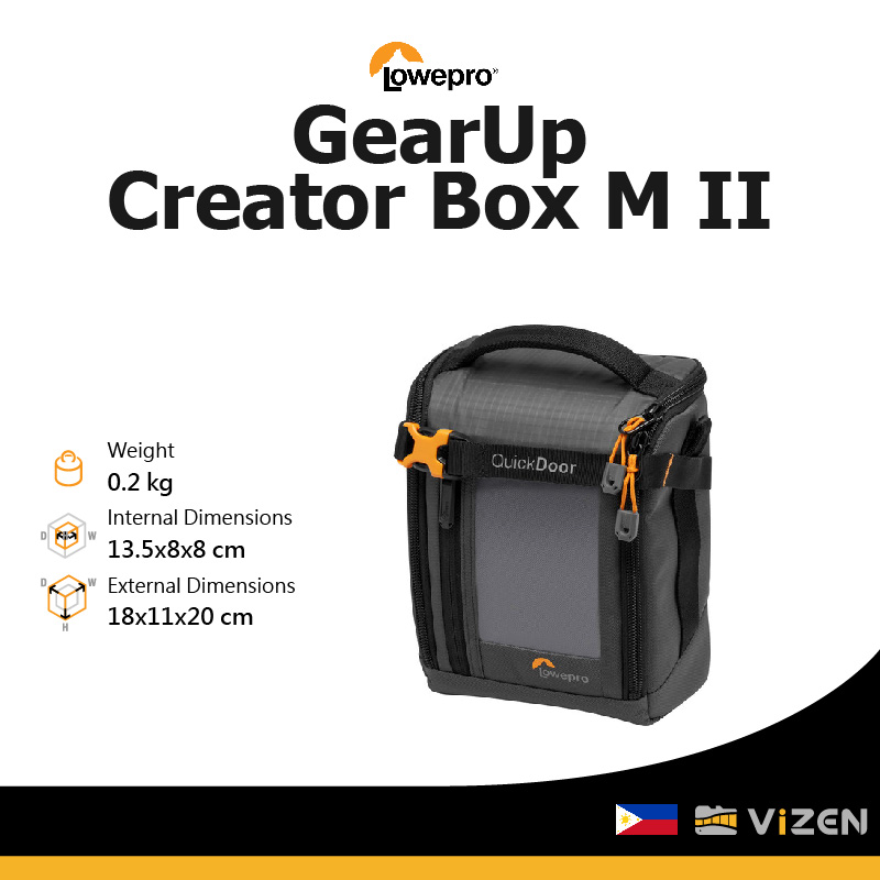 Lowepro GearUp Creator Box Medium II Camera Bag | Lazada PH