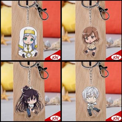 ️ KN Toaru Majutsu no Index keychain mobile phone charm key chain key ...