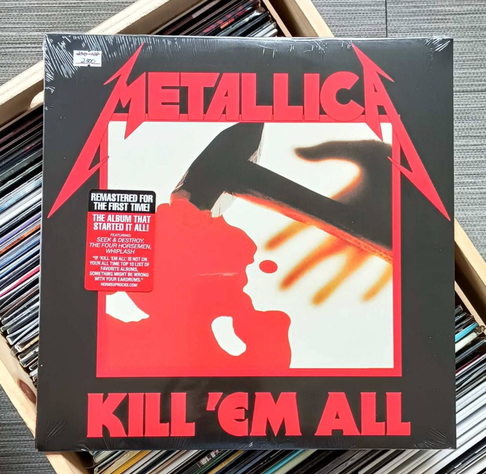 Metallica – Kill 'Em All | Vinyl LP Plaka The Grey Market Records ...
