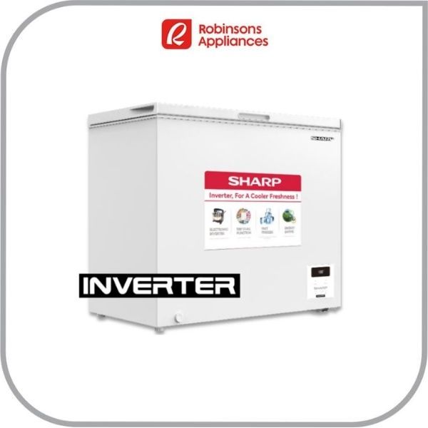 SHARP 7 CU.FT INVERTER CHEST FREEZER (FRV - 199X) | Lazada PH