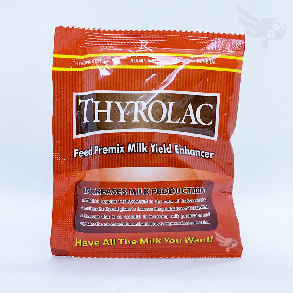 THYROLAC 50g – FEED PREMIX MILK YIELD ENHANCER | Lazada PH