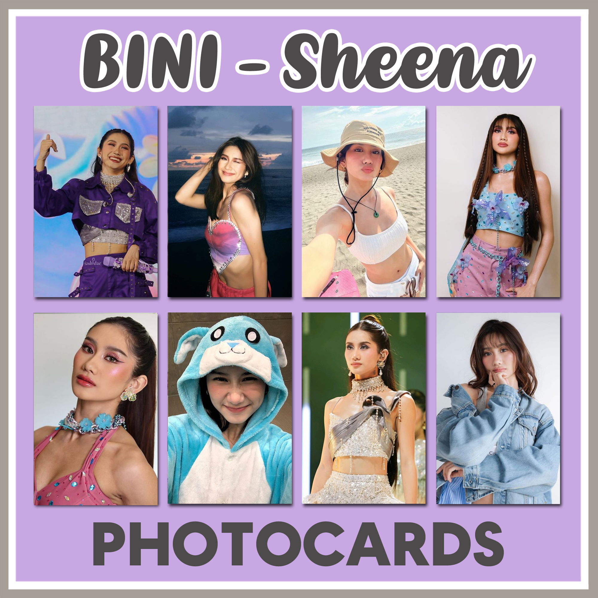BINI Sheena Catacutan Photocards Lomocards Customized Personalized ...