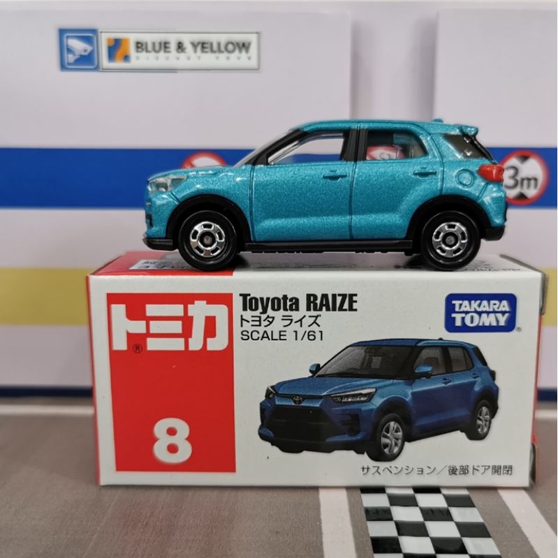 Tomica Toyota Raize Diecast Scale Model Toy Car | Lazada PH