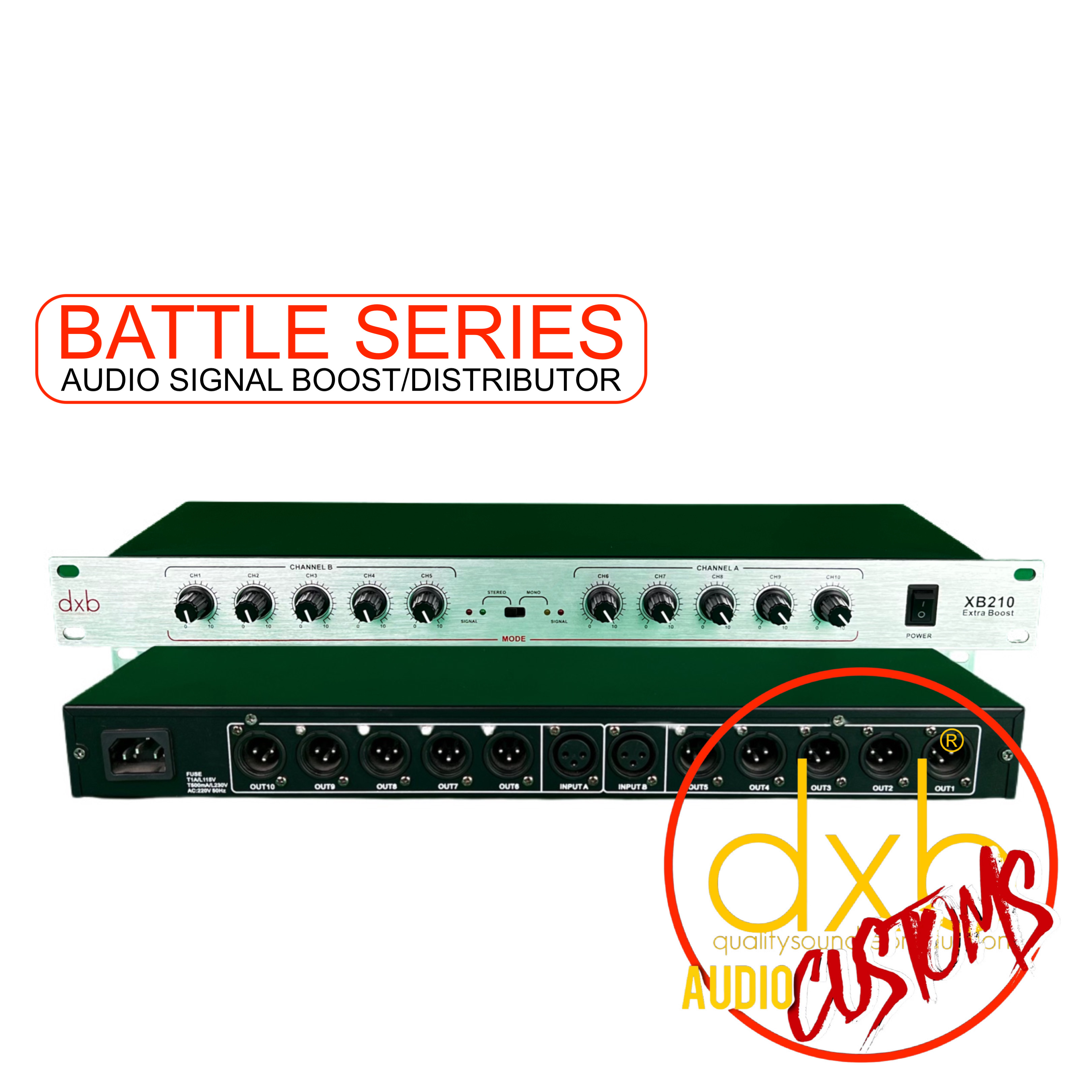 dxb XB210 Extra Boost Audio Signal Boost Distributor | Lazada PH
