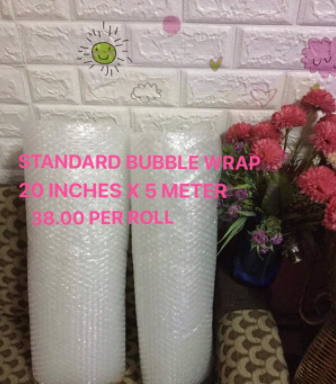 BUBBLE WRAP Clear White 20 INCHES X 5 METER Bubble Wrap | Lazada PH