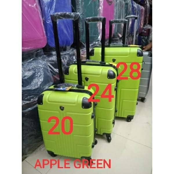 Hard Case Rubberized Waterproof Luggage Suitcase Travel Bag Double ...