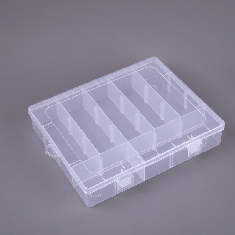 7 fixed plastic storage box with cover, transparent dust-proof storage ...