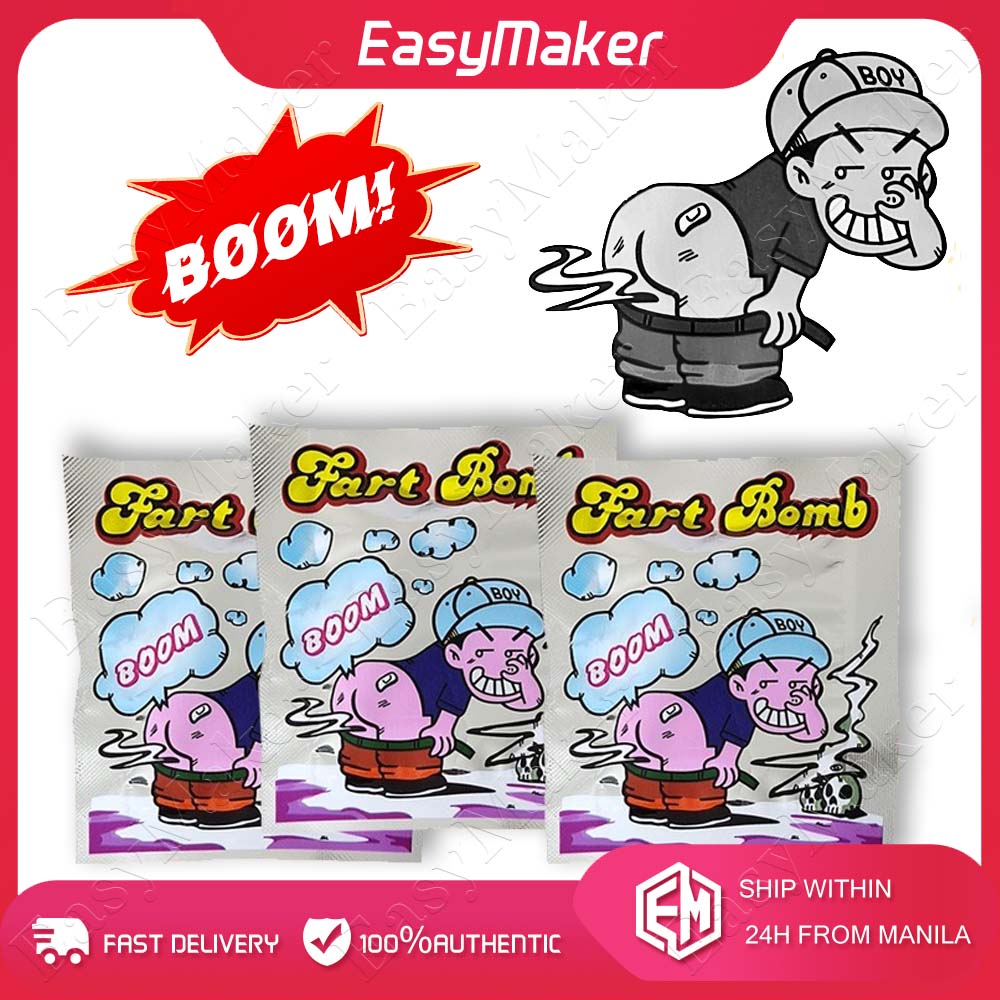 1Pcs Fart Bag, Fart Bomb Bags Prank Joke Stinky Smelly Gas Odor Novelty ...