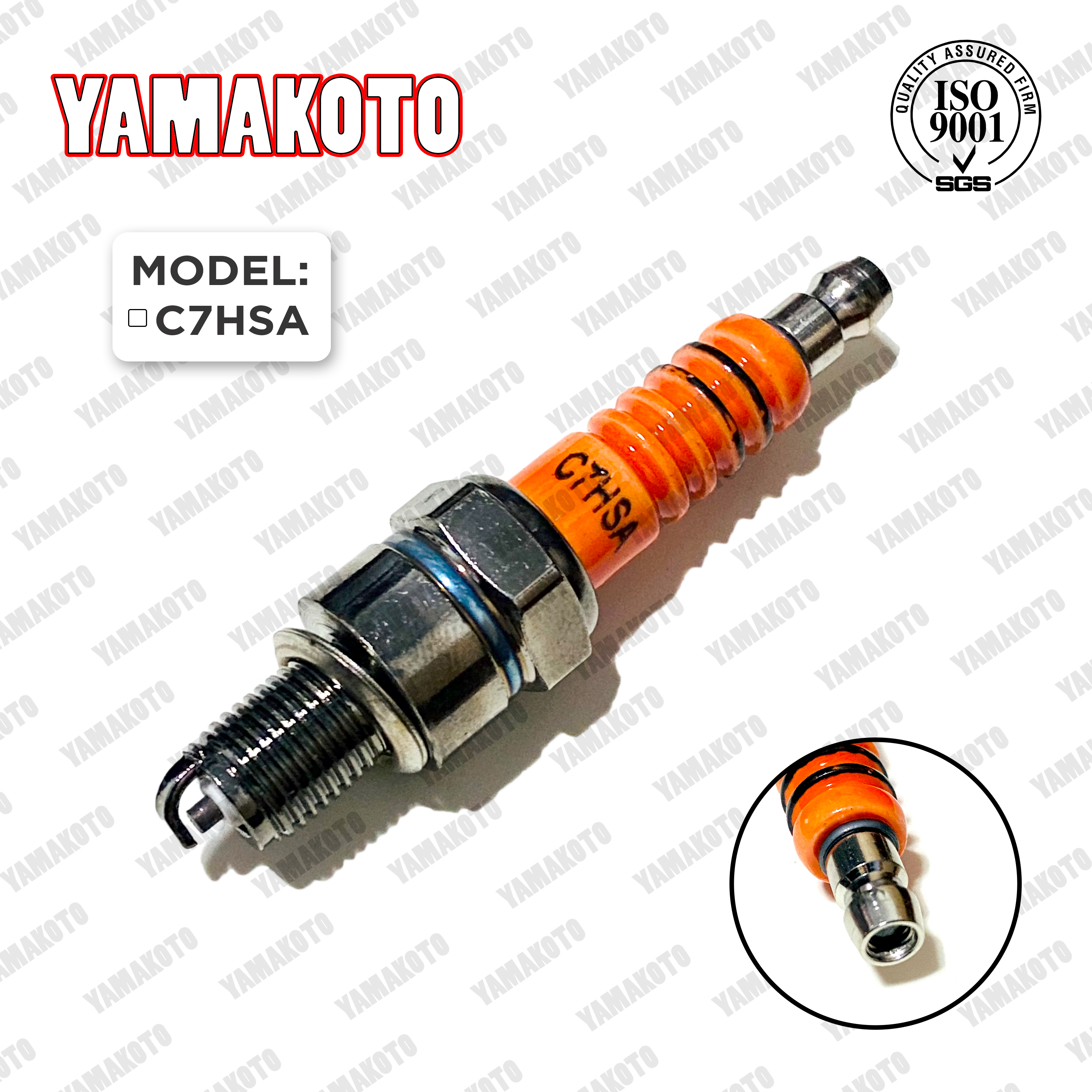 SYM RV 1-2 SPORTS 110 | C7HSA YAMAKOTO MOTORCYCLE SPARKPLUG ORIGINAL ...