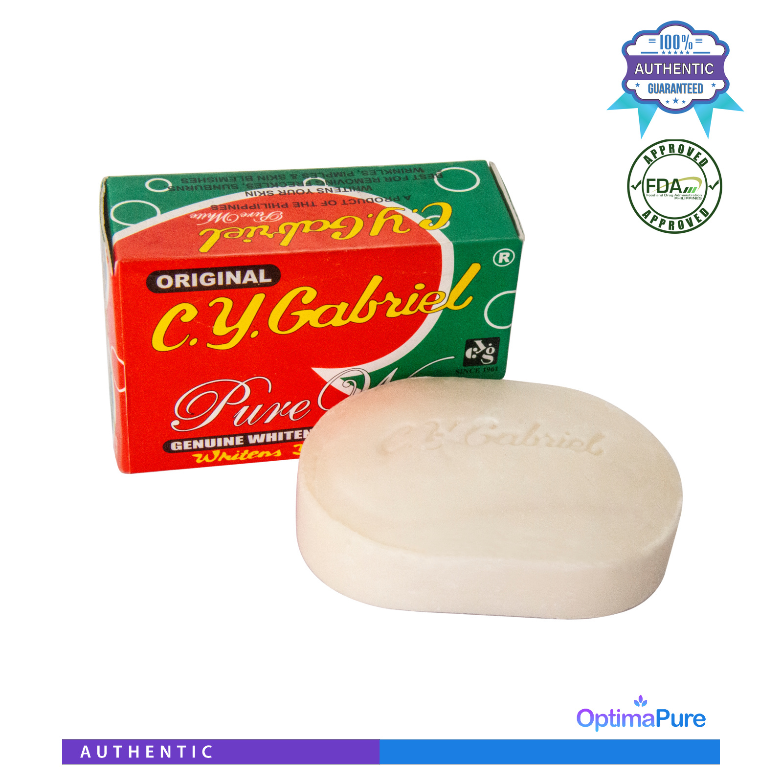 C.Y. Gabriel Pure White Soap 135g | Lazada PH