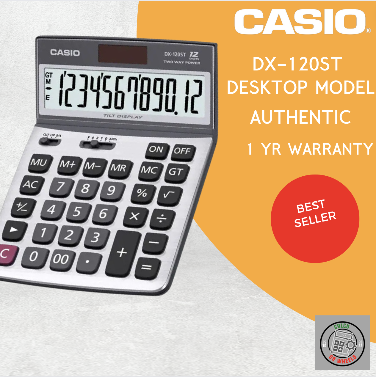 Casio DX120st desk top calculator original | Lazada PH