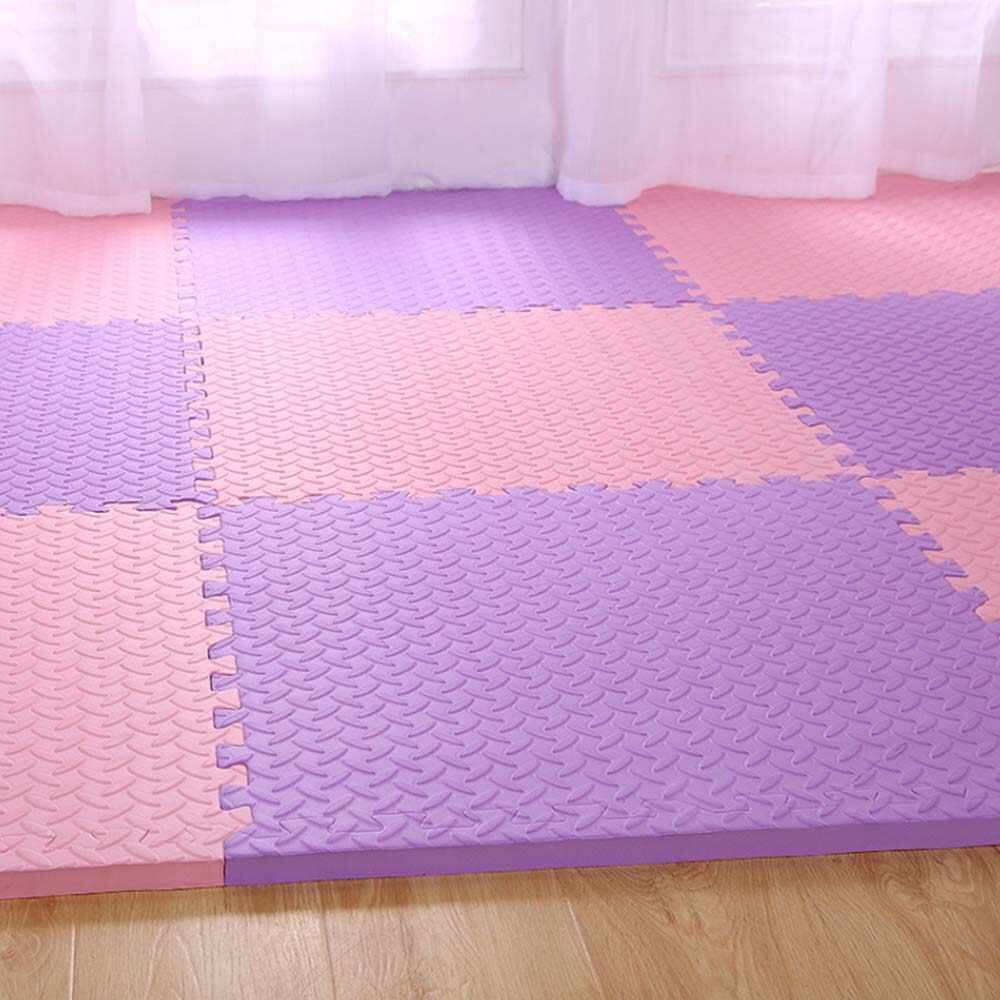 [SQ] (4pcs) BIG SIZE Puzzle Play Mats leaf Design PTRB1-leaf(4pcs) 60cm ...