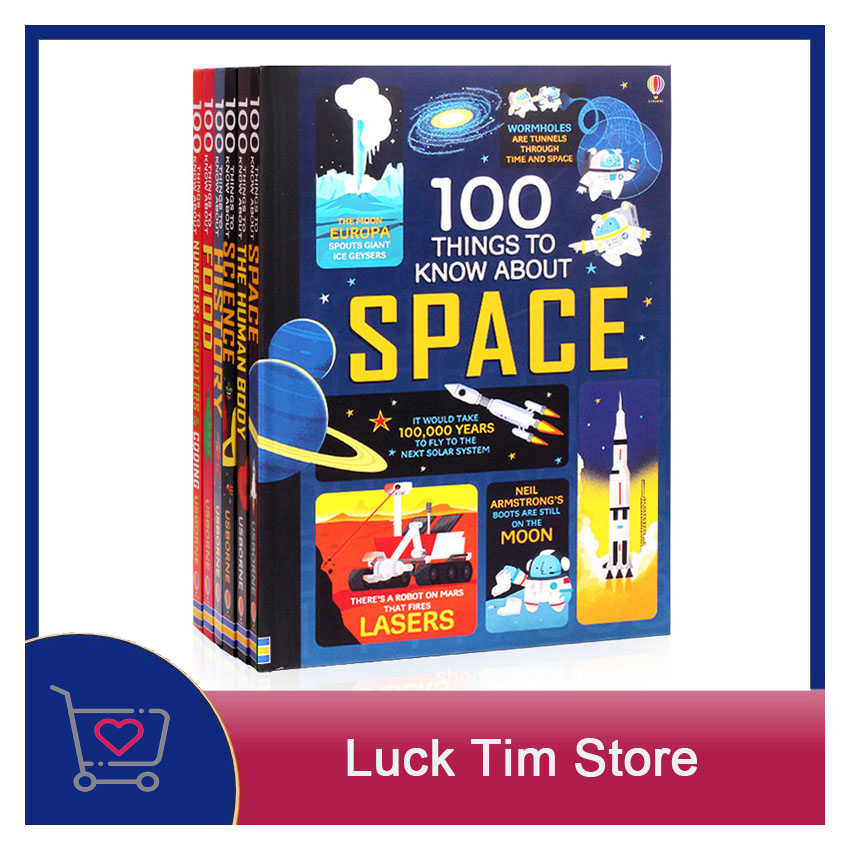 6 Books/Set 100 Things to Know About Complete Set English Original ...