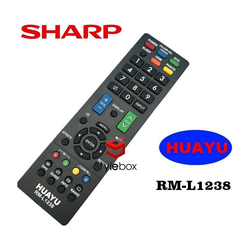 Huayu RM-L1238 Universal LCD/LED TV Remote Control for Sharp Brand | Lazada PH
